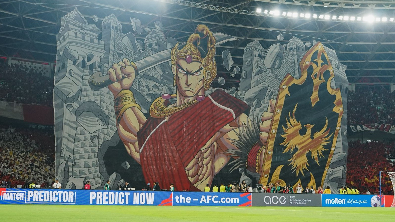 Aksi Tifo Suporter Timnas Indonesia Curi Perhatian Dunia, Bikin Arsenal ...